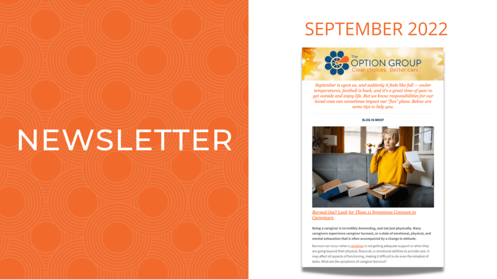 September 2022 Newsletter - The Option Group
